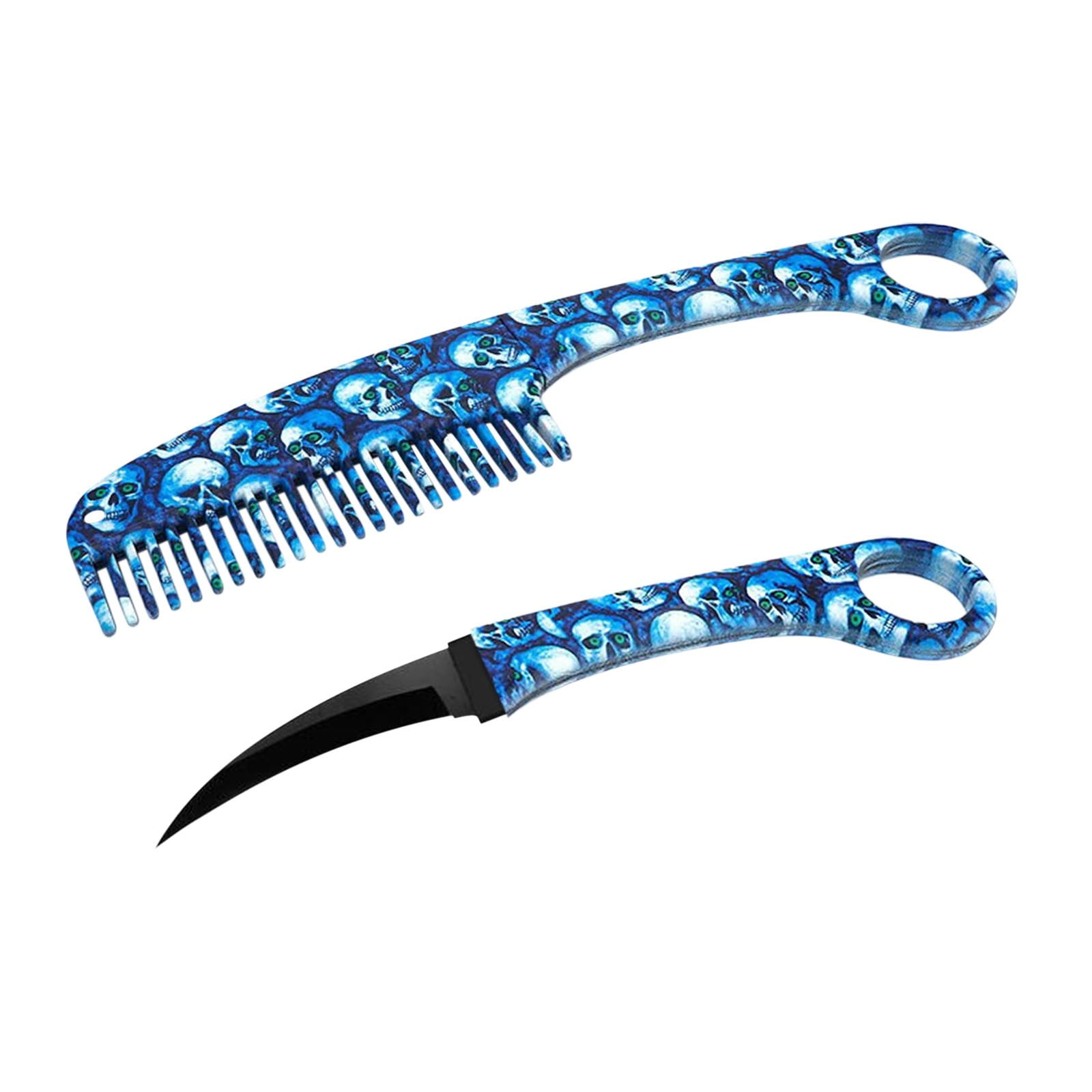 Stainless Steel Portable Comb Knife - 2-in-1 Travel & Outdoor Tool ...