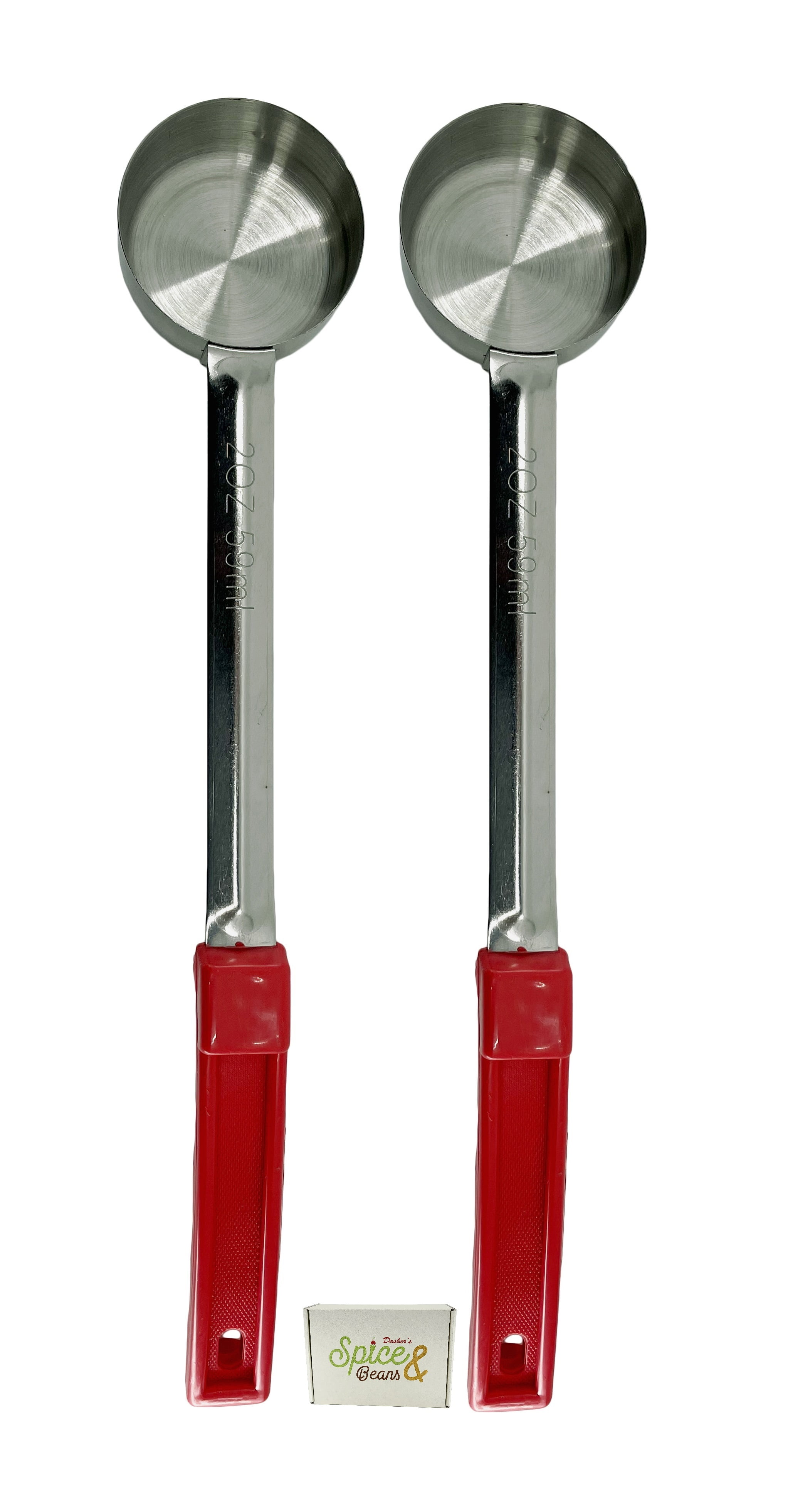 Stainless Steel Portion Control Serving Spoon | Solid 2 oz. - Pack of 2 ...