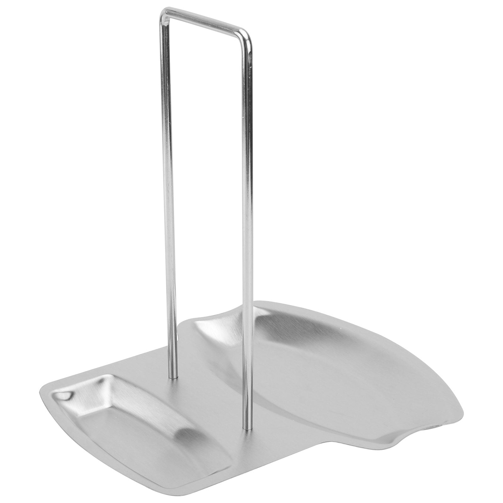 Stainless Steel Pot Lid Rack Ladle Stand Spoon Holder Kitchen ...