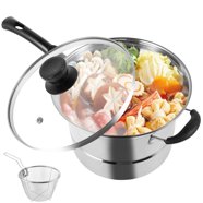 Nexgrill Large 42 Qt. Aluminum Cooking Pot, Boil Stock Cooker with ...