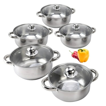 Gibson Home 71-Piece Stainless Steel Silver Cookware Combo Set ...
