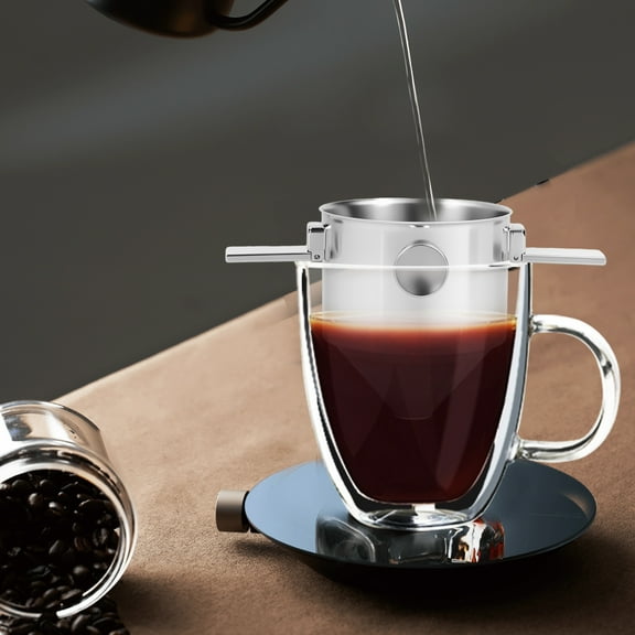 Pour Over Coffee Maker 20 oz Borosilicate Glass Coffee Pot with ...