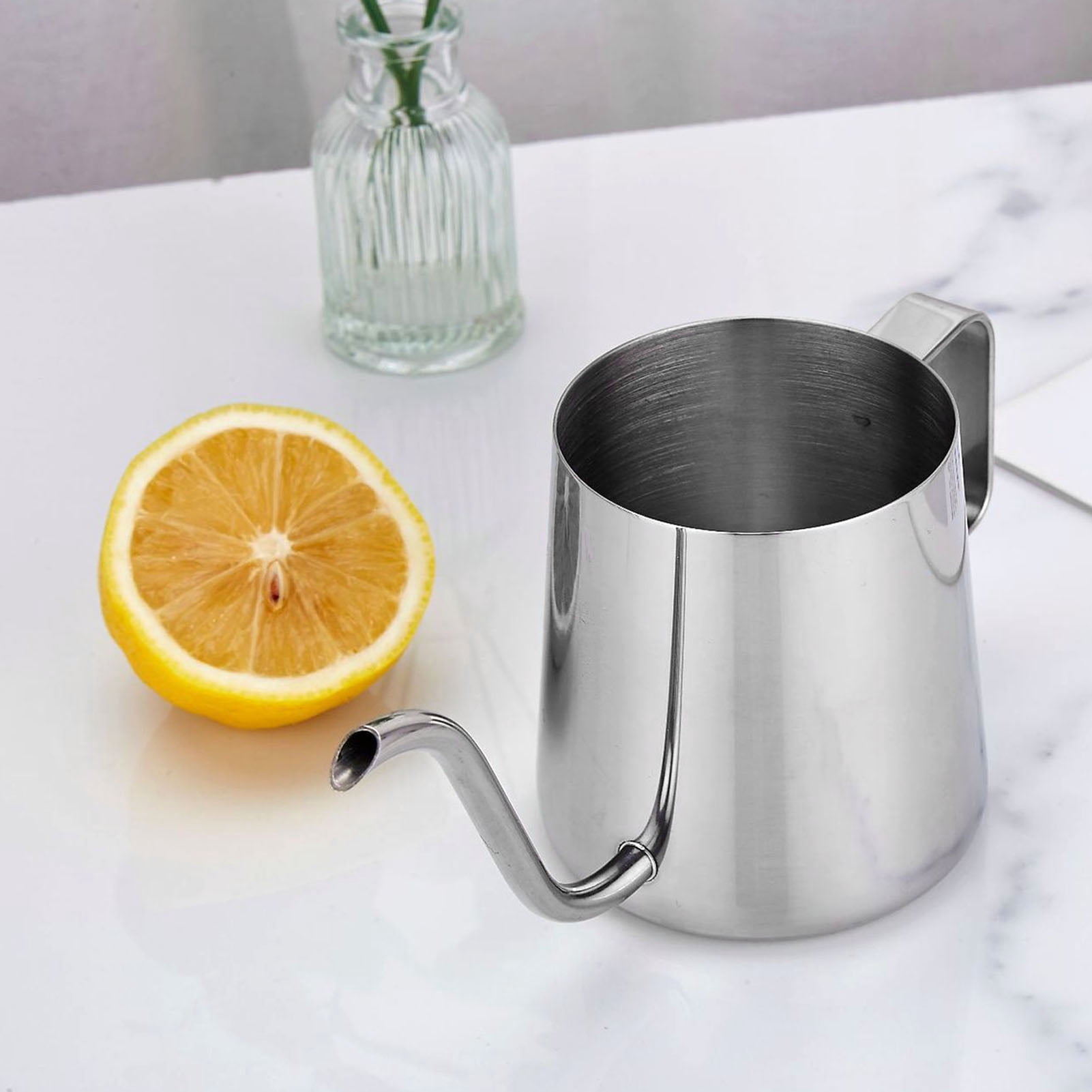 Stainless Steel Pour Over Kettle, Gooseneck Spout For Precise Brewing ...