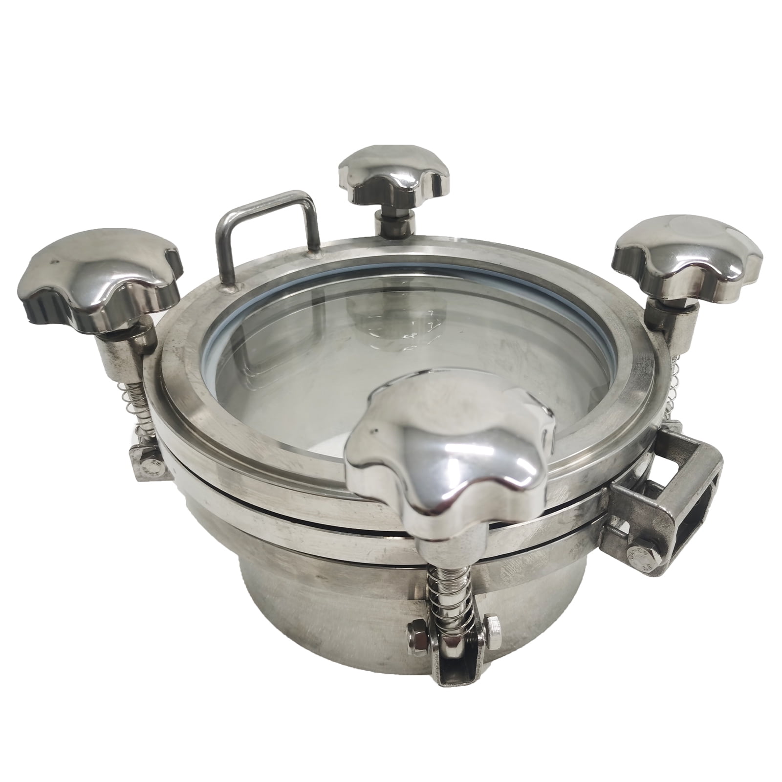 Stainless Steel Pressure Circular Manhole Cover Tank Round Manway ...