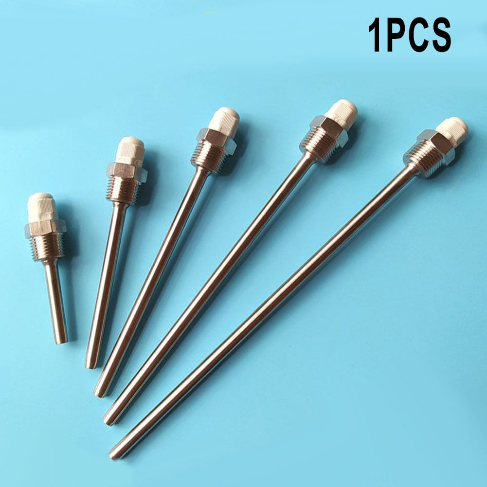 Stainless Steel Probe Temperature Sensor Shell 1/2" Water Tank ...