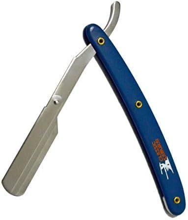 Stainless Steel Professional Barber Straight Edge Razor with 100 Lord ...