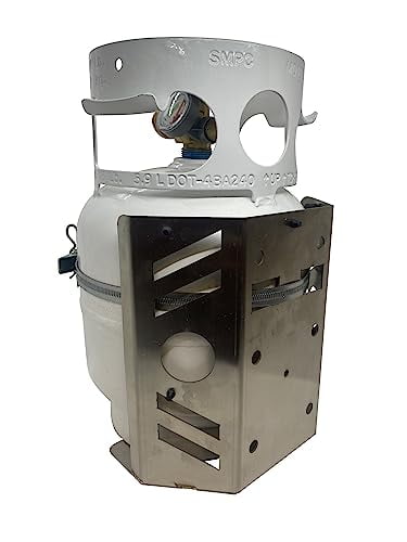 Stainless Steel Propane Tank Bracket for 5lb LP Gas Propane Bottle for ...