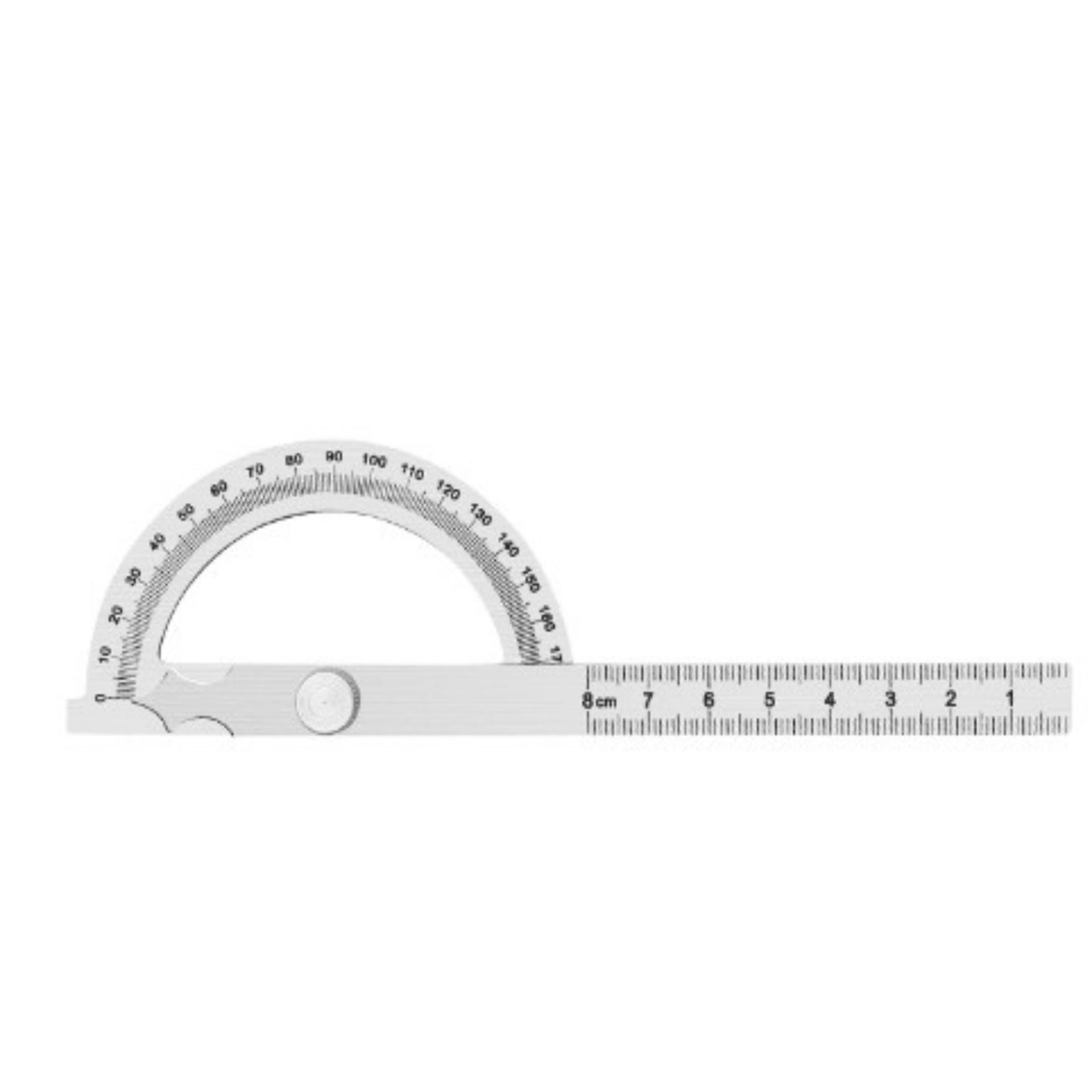 Stainless Steel Protractor High Precision Angle Ruler - Walmart.com