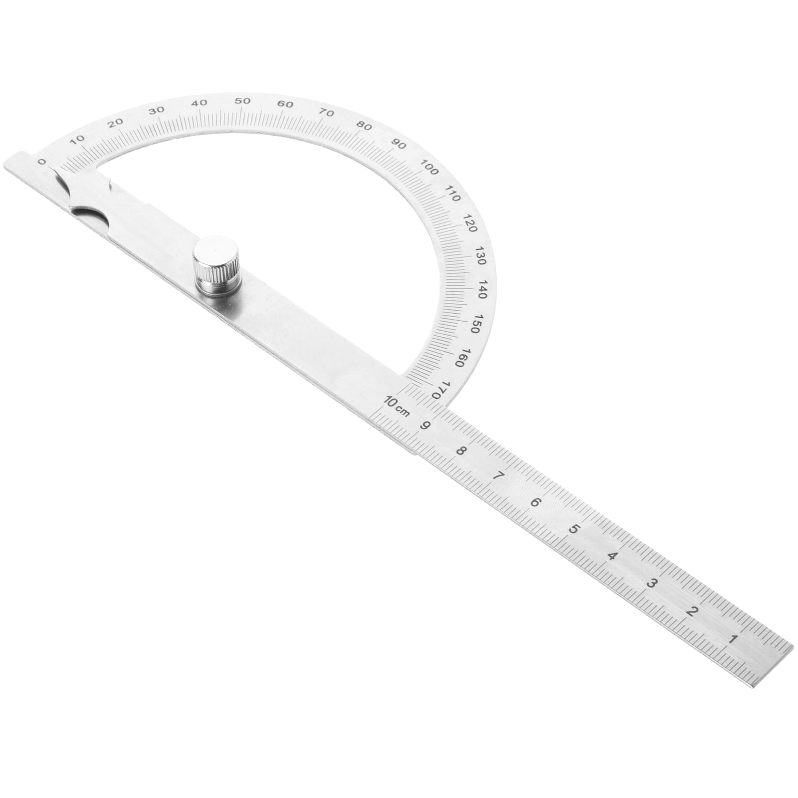 Stainless Steel Protractor Woodworker Tool Angle Finders Protractors ...