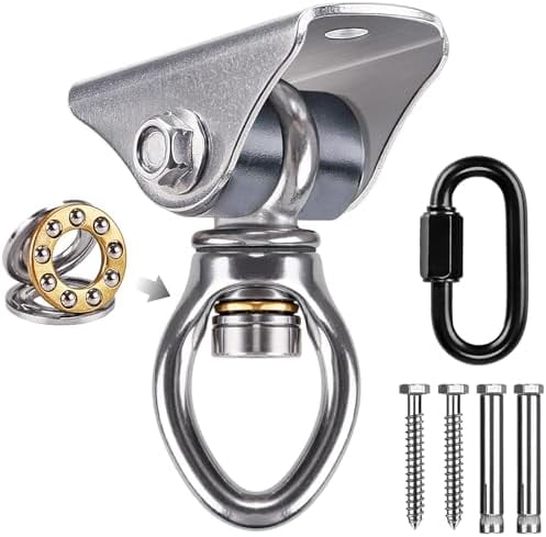 Stainless Steel Punching Bag Hanger with Bearing Heavy Bag Ceiling ...