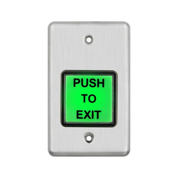 Modern Stainless Hardware R1 Stainless Steel Doorbell Button, 1.57” x 5 ...