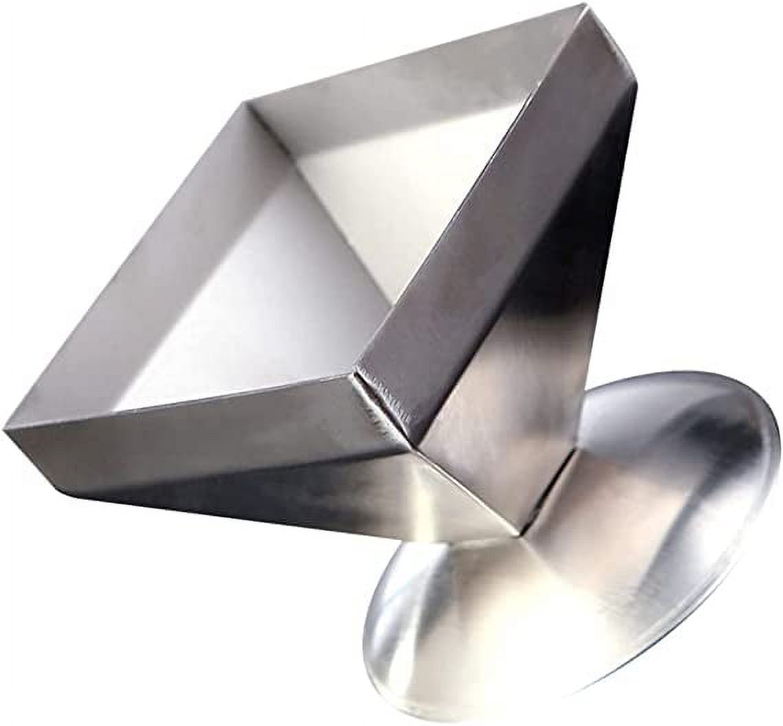 Stainless Steel Pyramid Mold Cake Food Mold Stuffed Meat Shape Form ...
