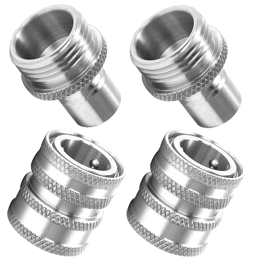 Stainless Steel Quick Connect Set M22 14mm To 3/8 Inch Quick Disconnect ...