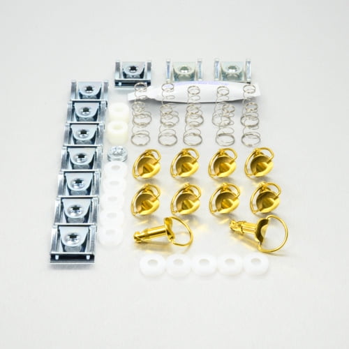 Stainless Steel Quick Release Stud 19mm D-Ring & CLIP3 Pack x10 ...