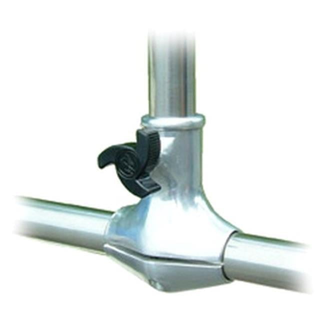 Stainless Steel Rail Mount Flag Pole Socket - 1 in. Rails - Walmart.com