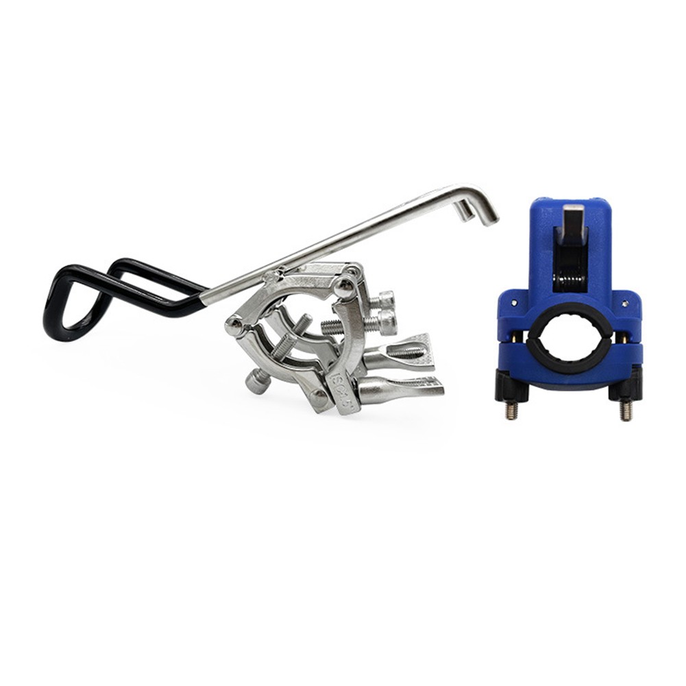 Stainless Steel Rail Mounted Clamp for Boat Adjustable Boat Fishing Rod ...