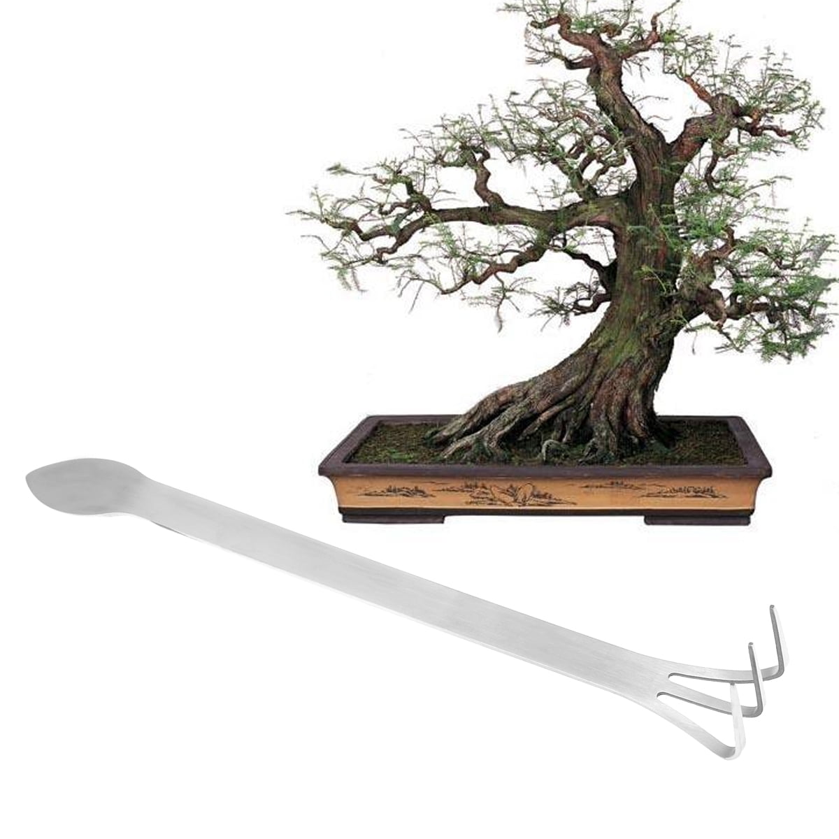 Stainless Steel Rake Mini Rake Potted Plant Tools Garden Rake Rake ...