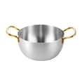 Stainless Steel Ramen Noodle Pot With Handles For Cooking Soup Noodle ...