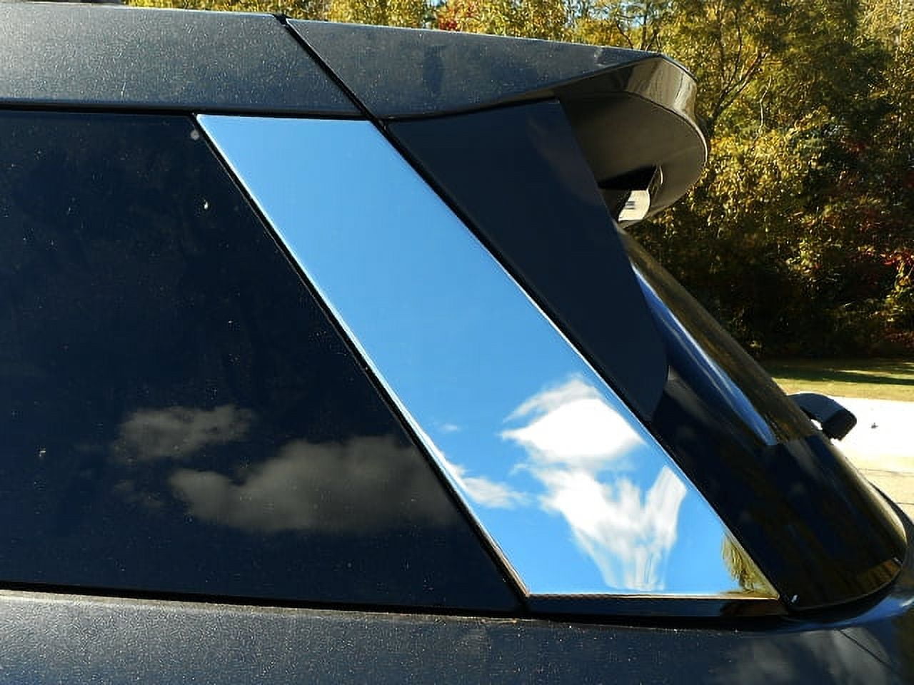 Stainless Steel Rear Window Set 2Pc Fits 2020 Ford Explorer RW60330 QAA ...