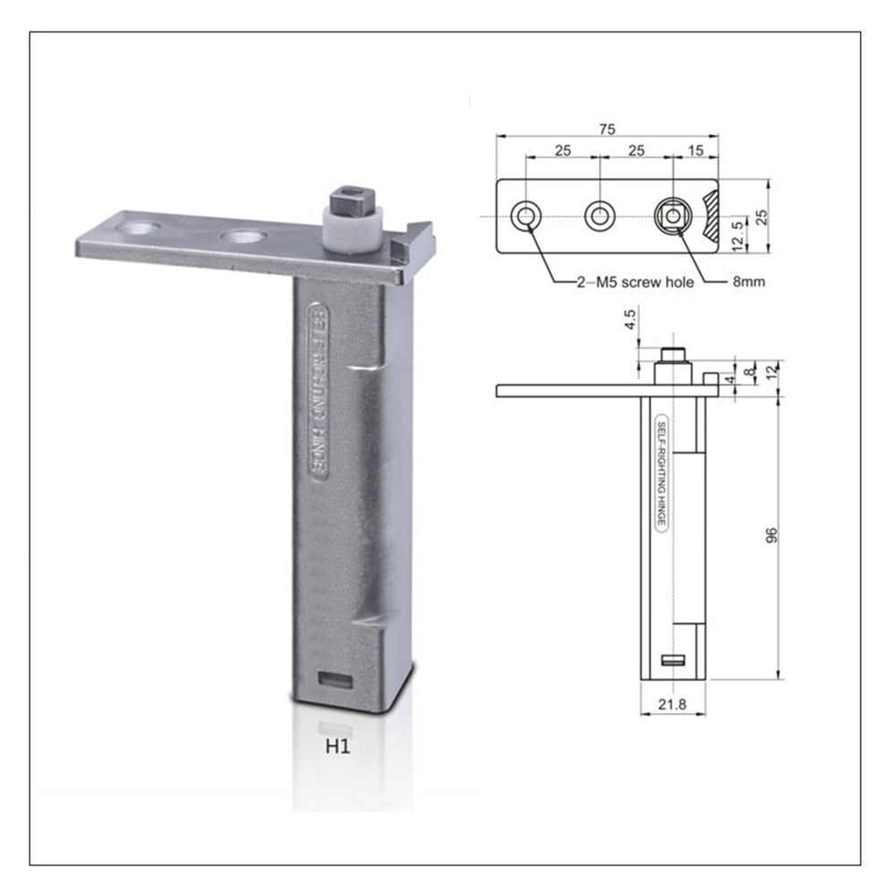 Stainless Steel Rebound Hinge for Cold Storage Refrigerator Door ...