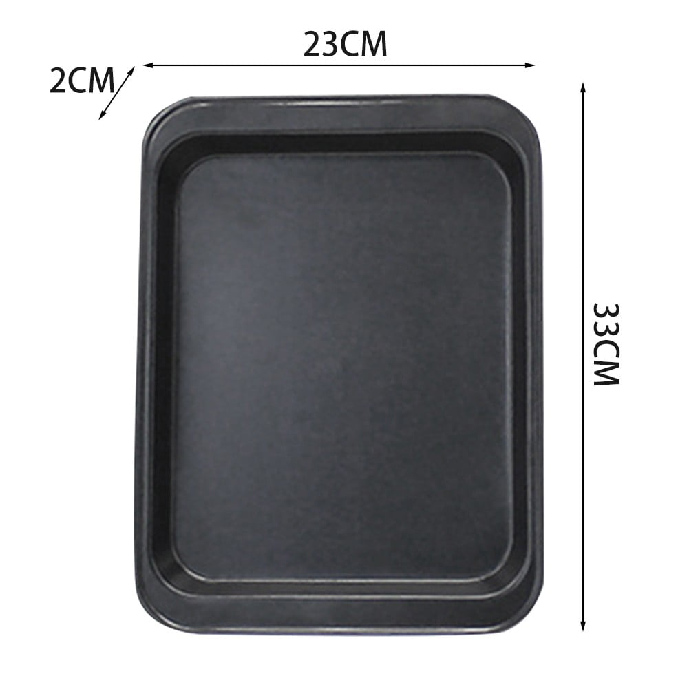Stainless Steel Rectangular Baking Tray Bread Cake Baking Food Plate ...