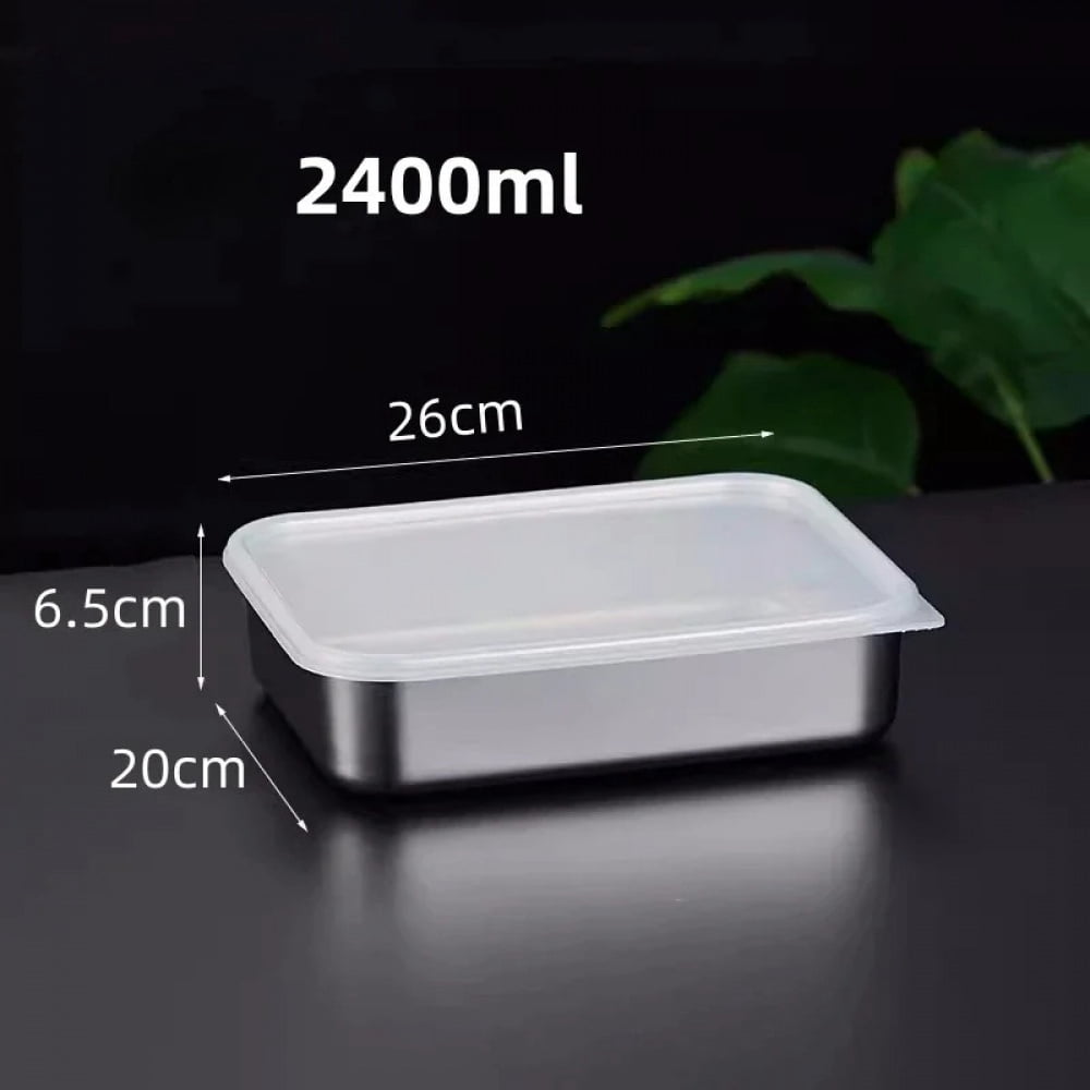 Stainless Steel Refrigerator Meat Storage Box Food Storage Containers ...