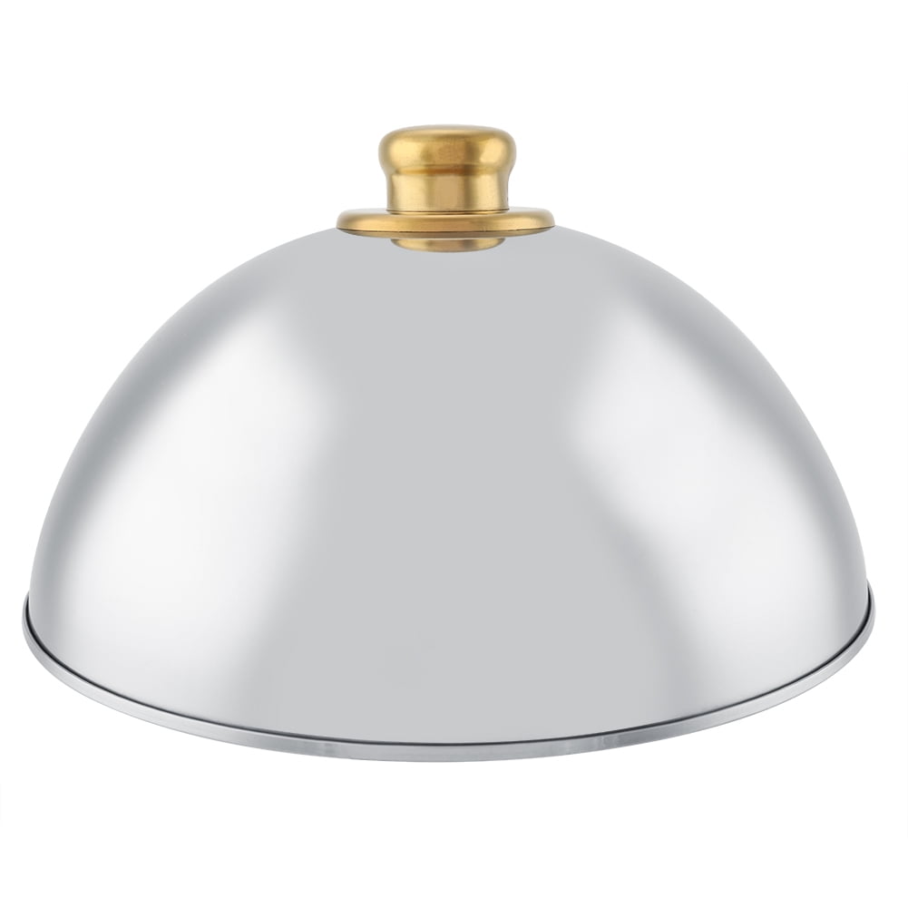 Stainless Steel Restaurant Cloche Serving Dish Food Cover to Keep Food ...