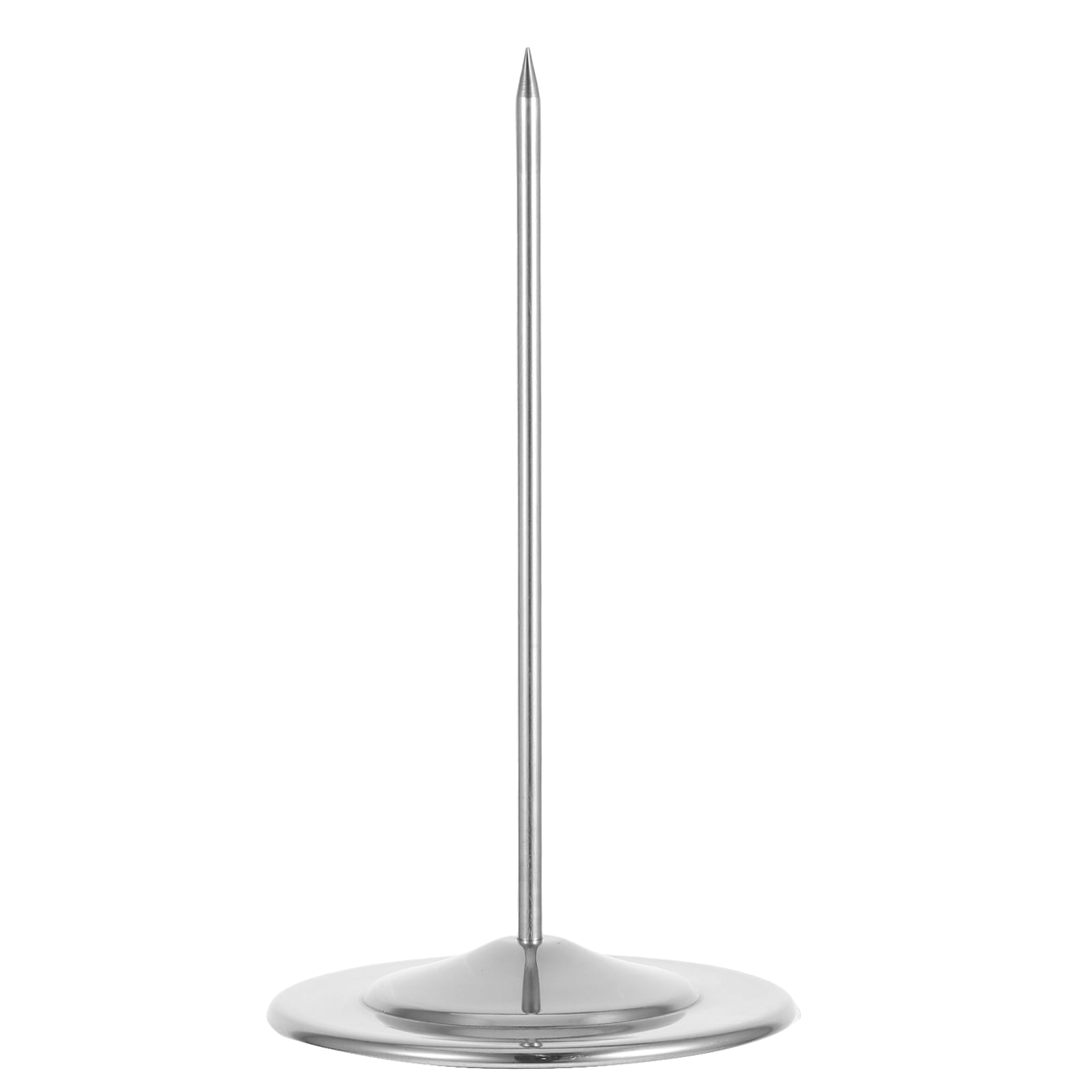 Raindrops Stainless Steel Receipt Holder with Nonslip Base for ...