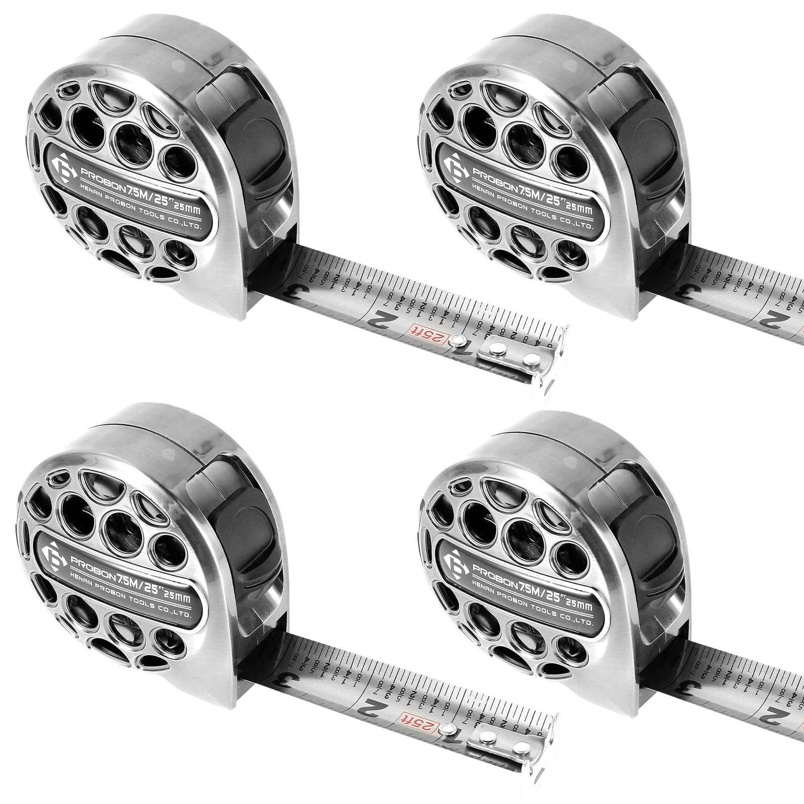 Stainless Steel Retractable Measuring Tape Easy Read Measuring Tape ...