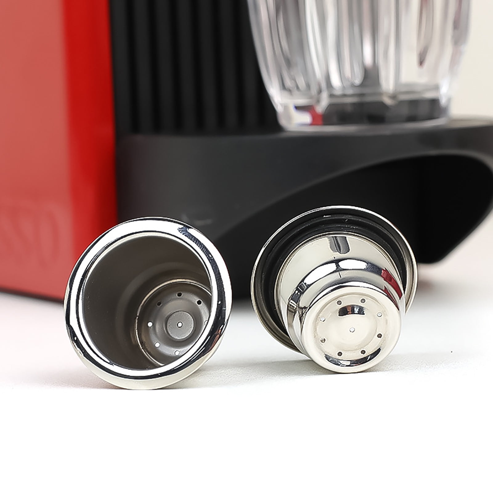 Stainless Steel Reusable Coffee Capsules Fit For Nespresso Capsules ...