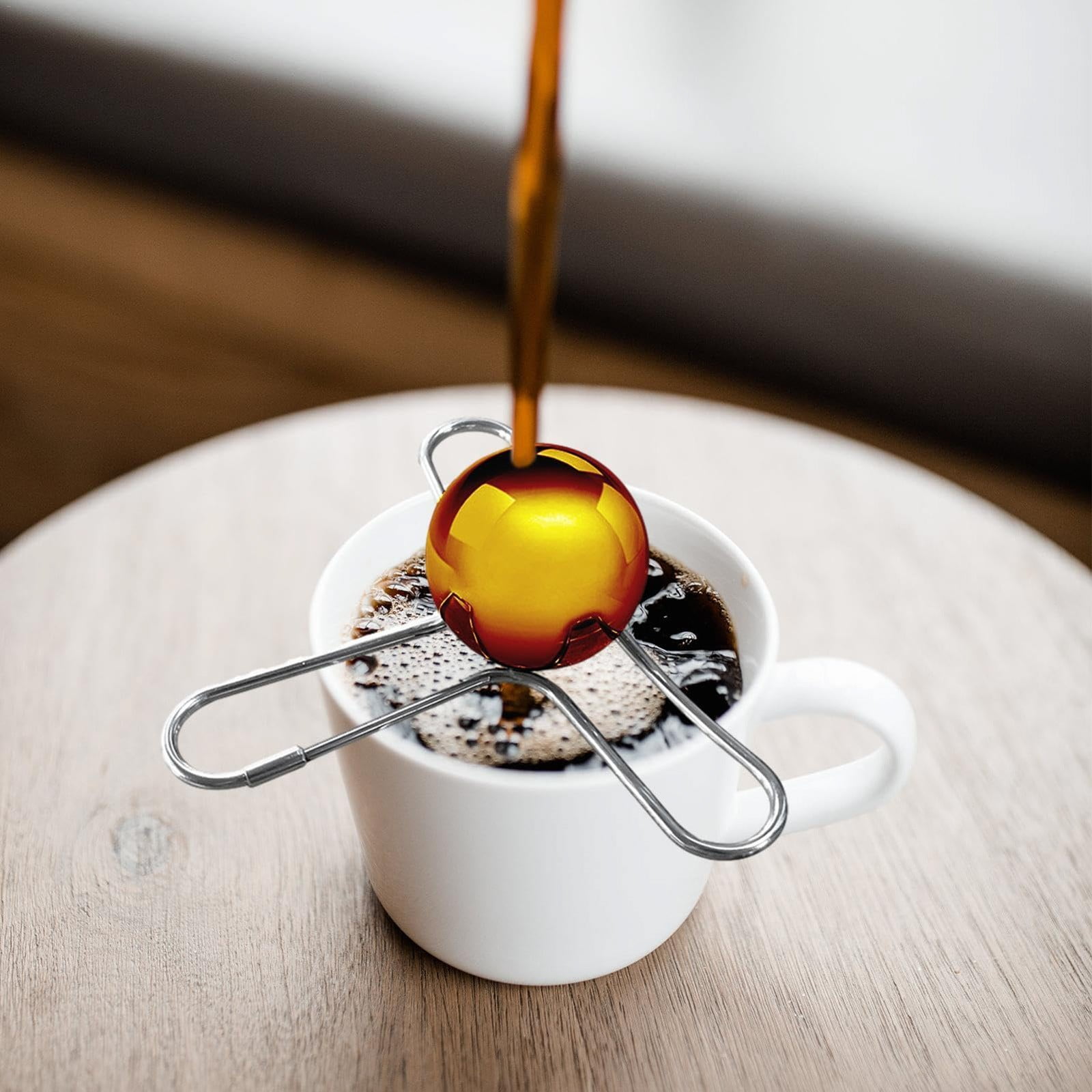 Stainless Steel Reusable Ice Spheres For Coffee Iced Coffee And ...