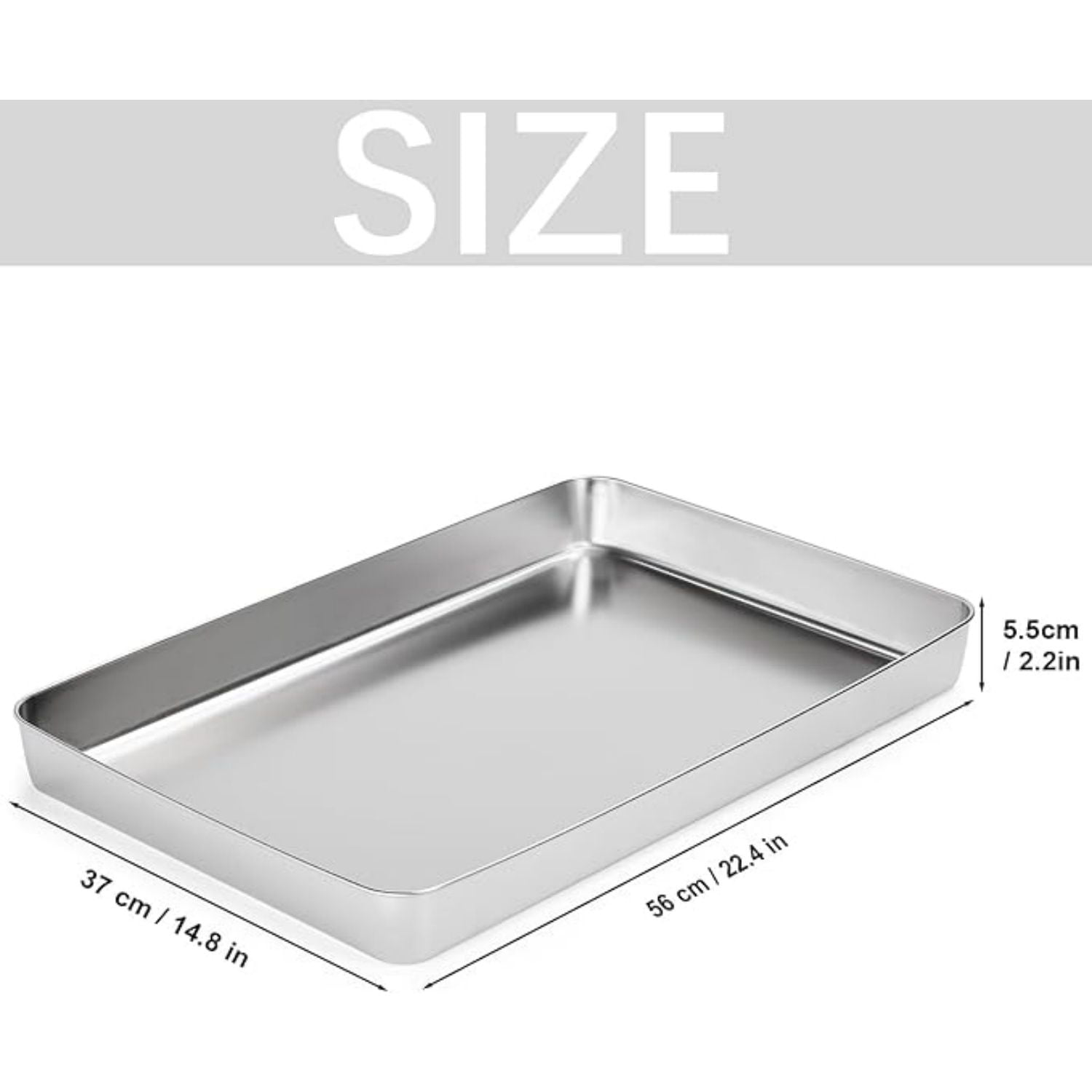 Stainless Steel Reusable Litter Tray, Compatible with Petsafe Scoop ...