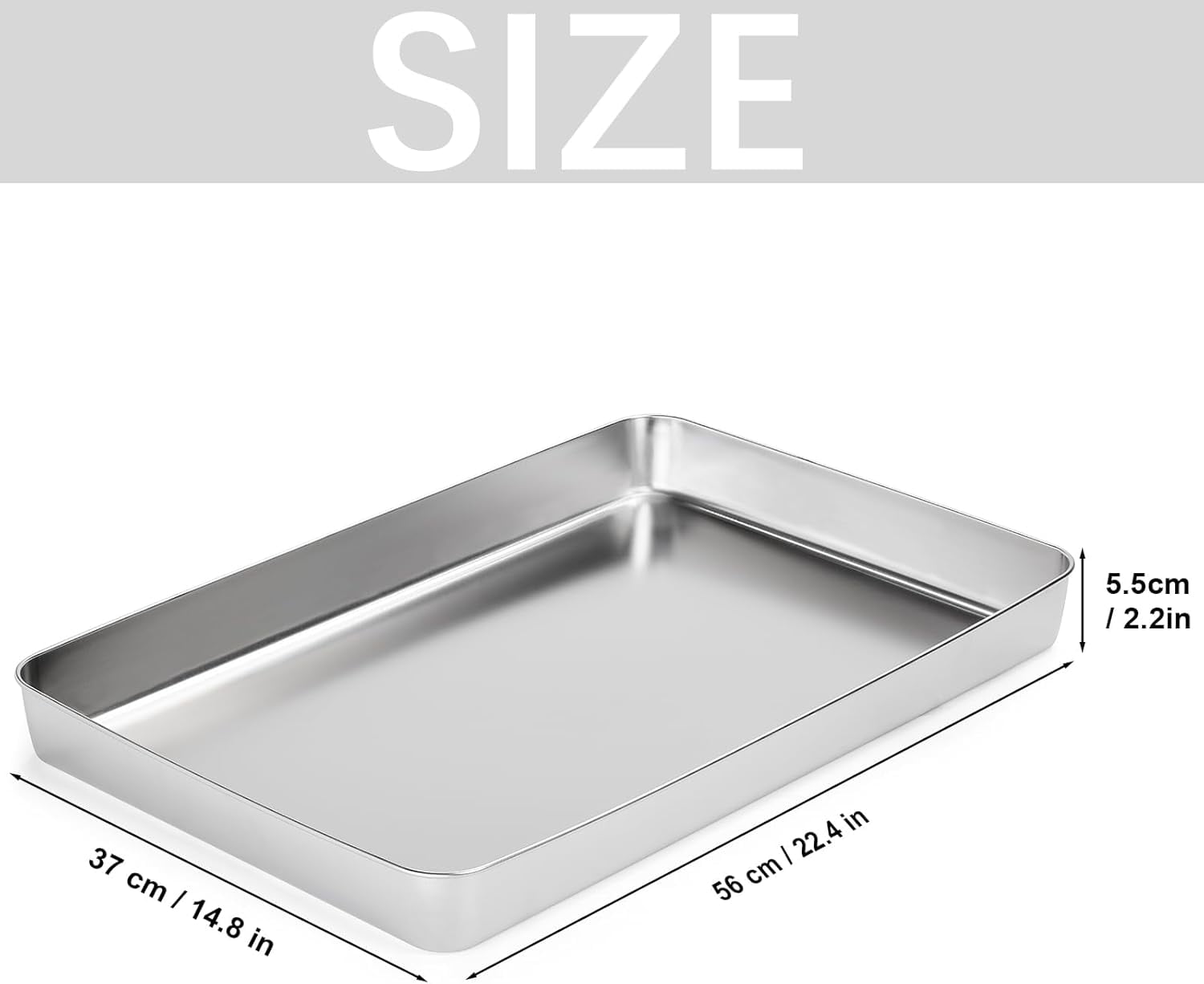 Stainless Steel Reusable Litter Tray, Compatible with Petsafe Scoop ...