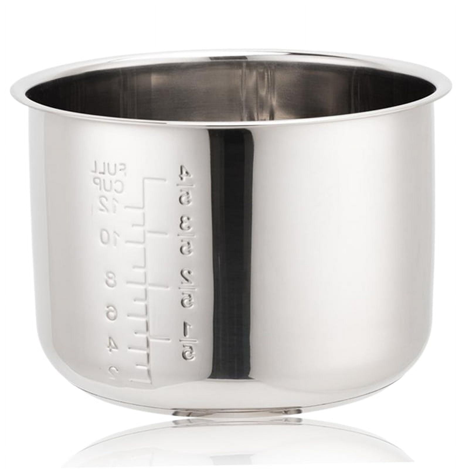 Stainless Steel Rice Cooker Inner Pot 5L,with Scale for Replacement ...