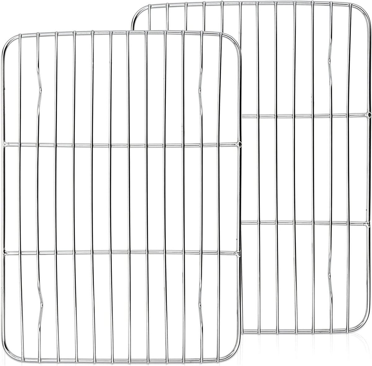 Stainless Steel Roasting & Cooling Rack,Casewin 2 Pack Sheet Rust Proof ...