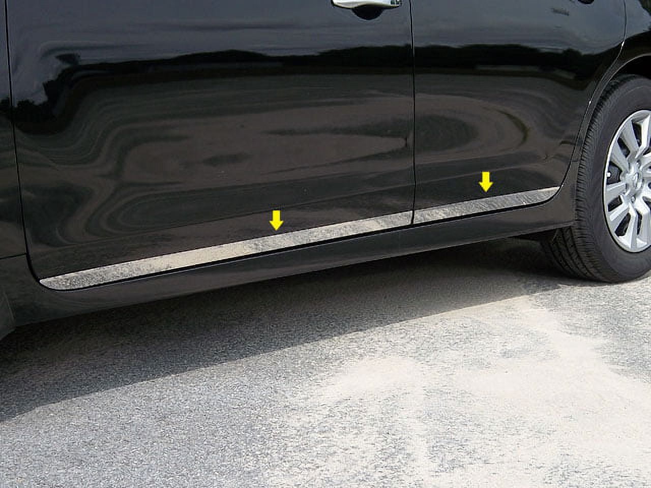 Stainless Steel Rocker Panel Trim 4Pc Fits 2013-2018 Nissan Altima ...