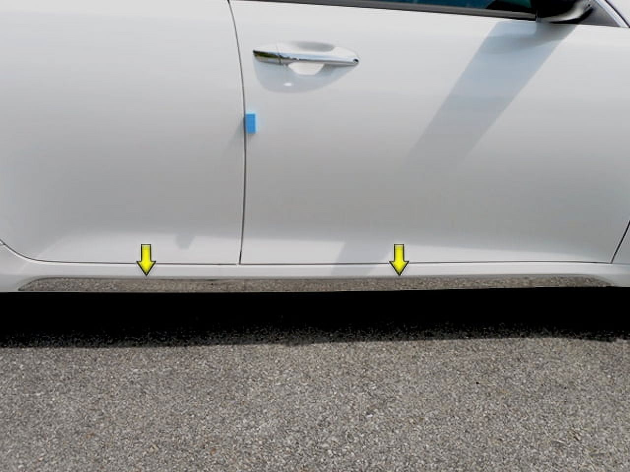Stainless Steel Rocker Panel Trim 4Pc Fits 2016-2020 Kia Optima TH16805 ...