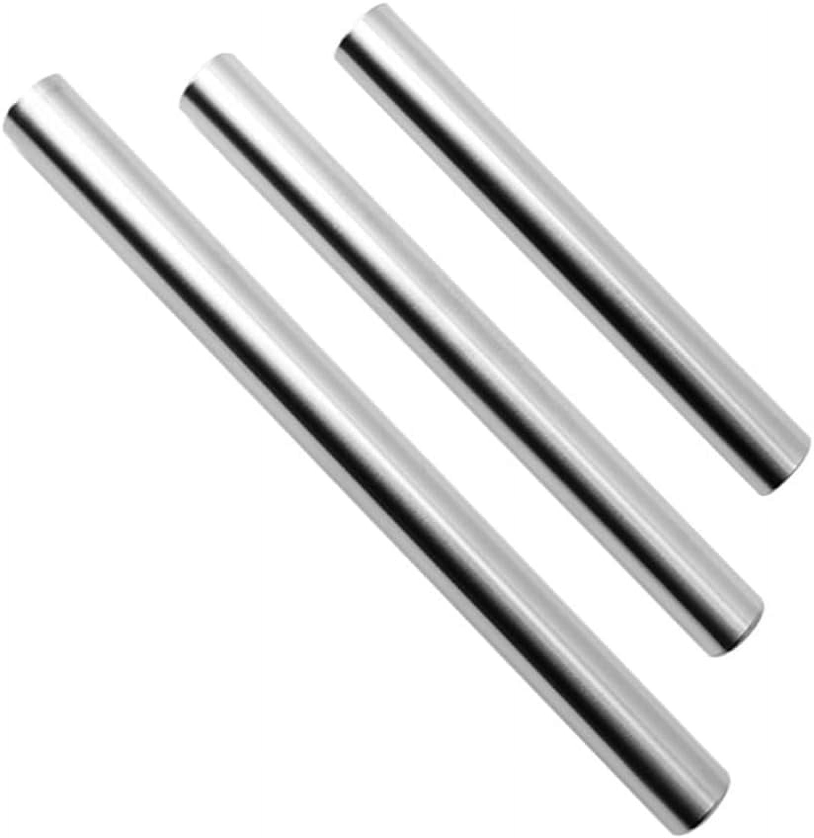 Stainless Steel Rolling Pin for Baking, 1Pc Smooth Non-Stick Rolling ...