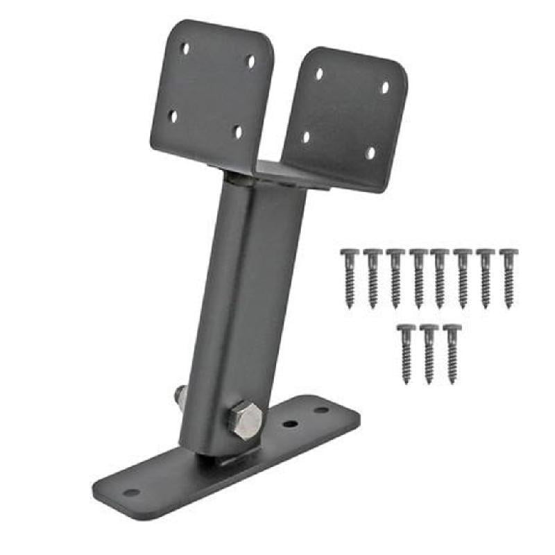 Stainless Steel Roof Risers Black Saddles Beam Pergola Risers Bracket ...