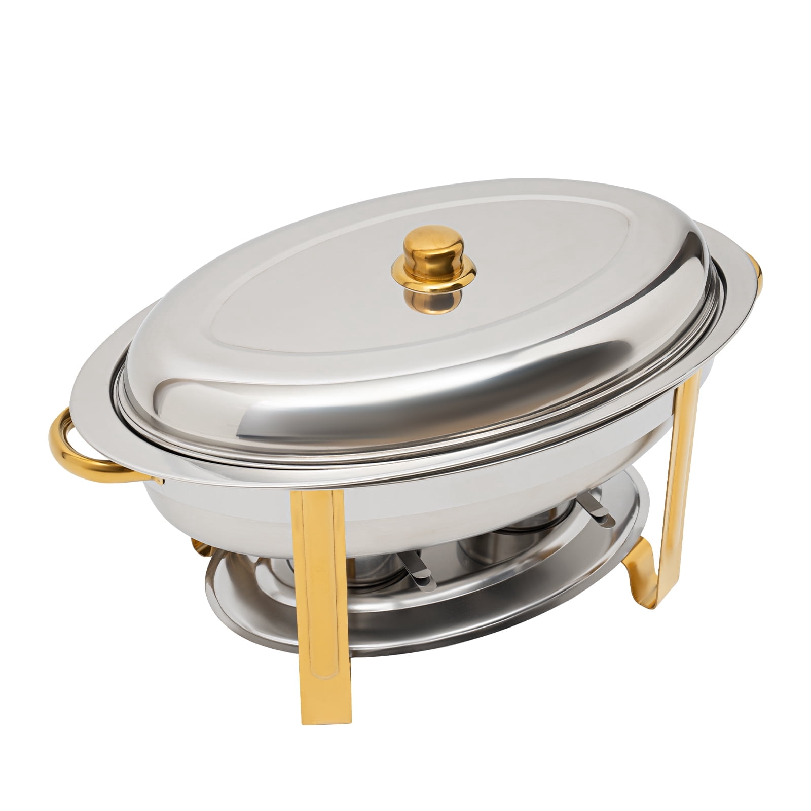 Stainless Steel Round Chafing Dish Chafer Roll Top Chafer for Catering ...