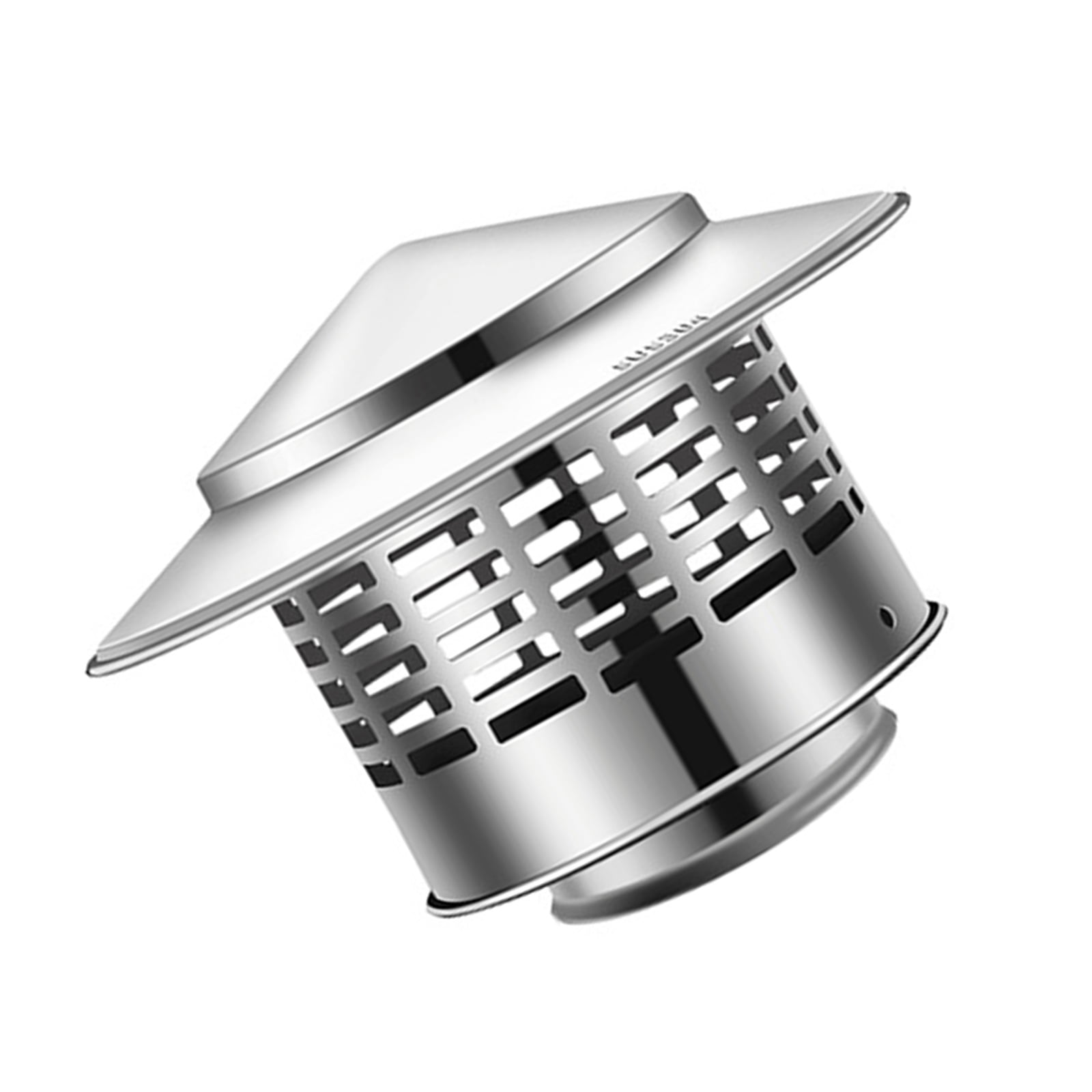 Stainless Steel Round Chimney Caps with Screen Chimney Cover Rain Caps ...