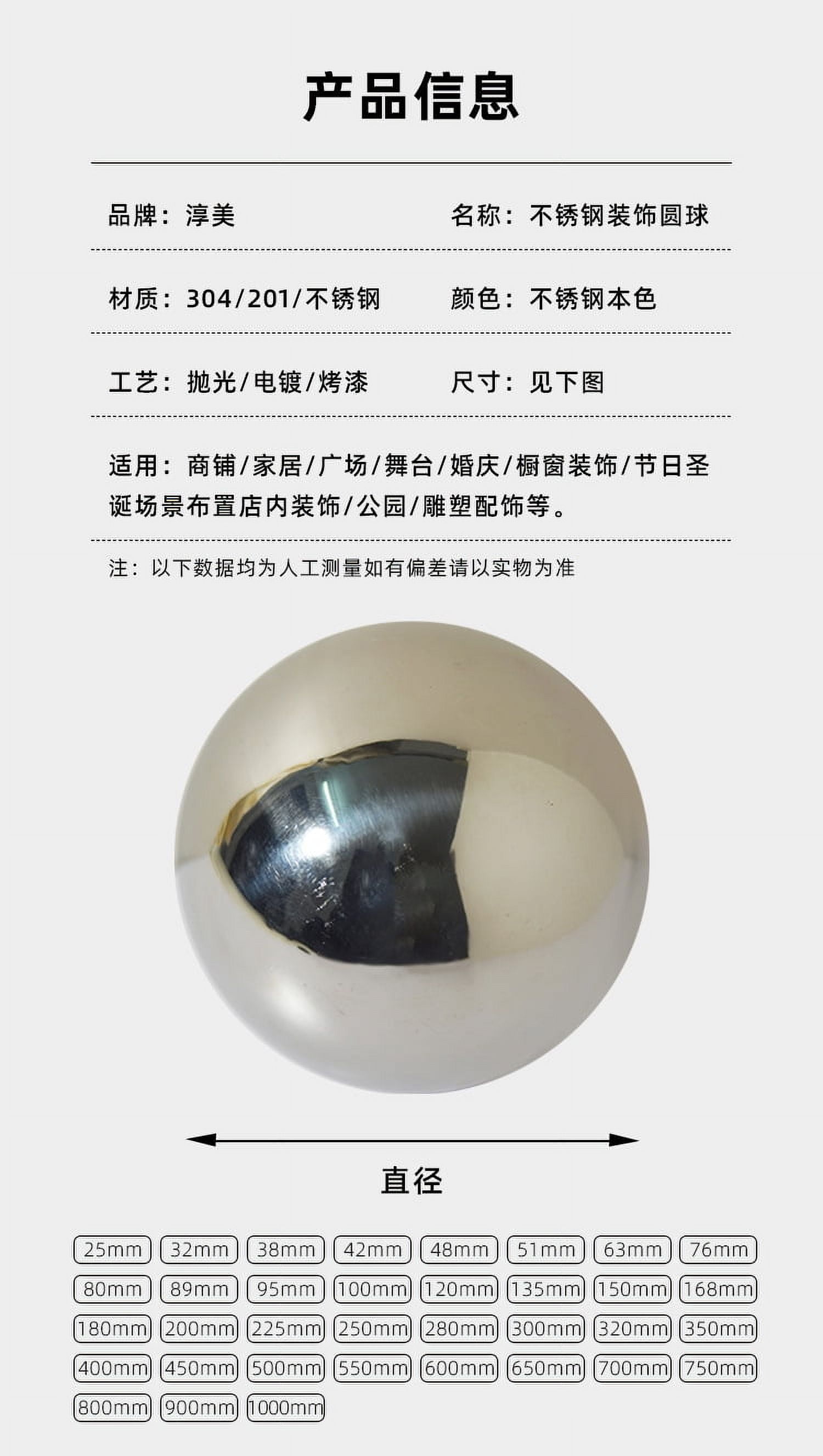 Stainless Steel Round Fence Post Cap with Mirror Finish Farmhouse Deck ...