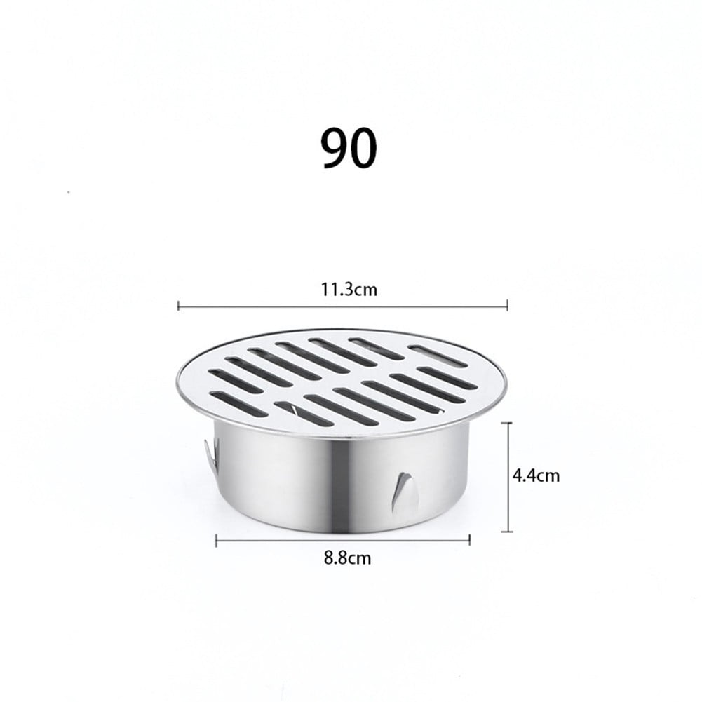 Stainless Steel Round Floor Drain Cover For Balcony Roof Gutter ...