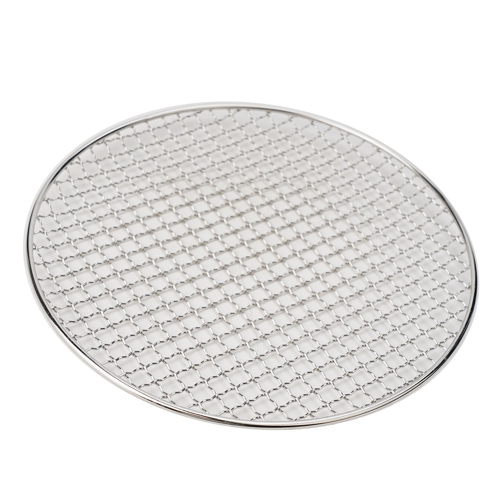 Stainless Steel Round Grid Net Barbecue Net Baking Tray BBQ Grid ...