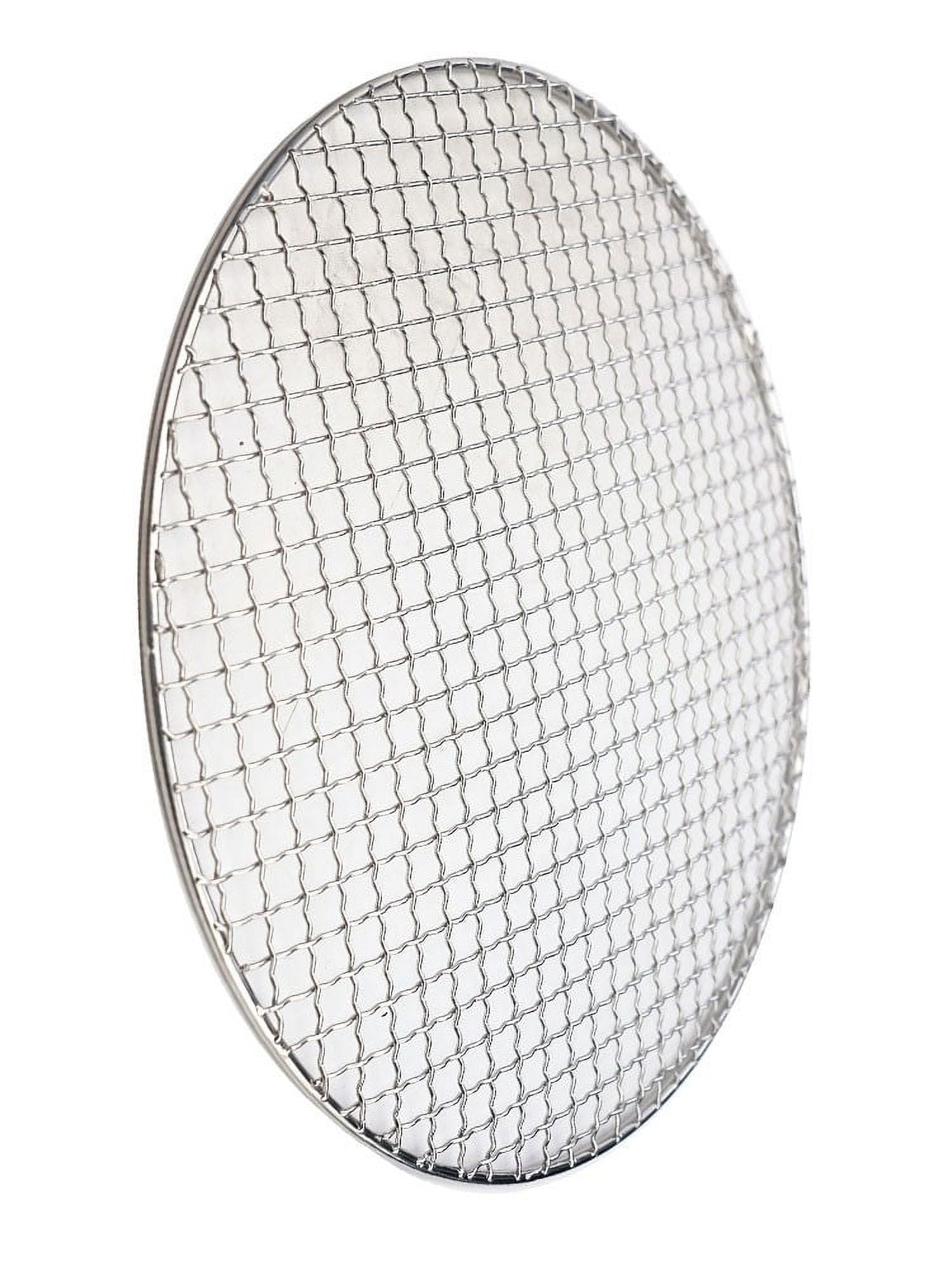 Stainless Steel Round Grid Net Barbecue Net Baking Tray BBQ Grid ...
