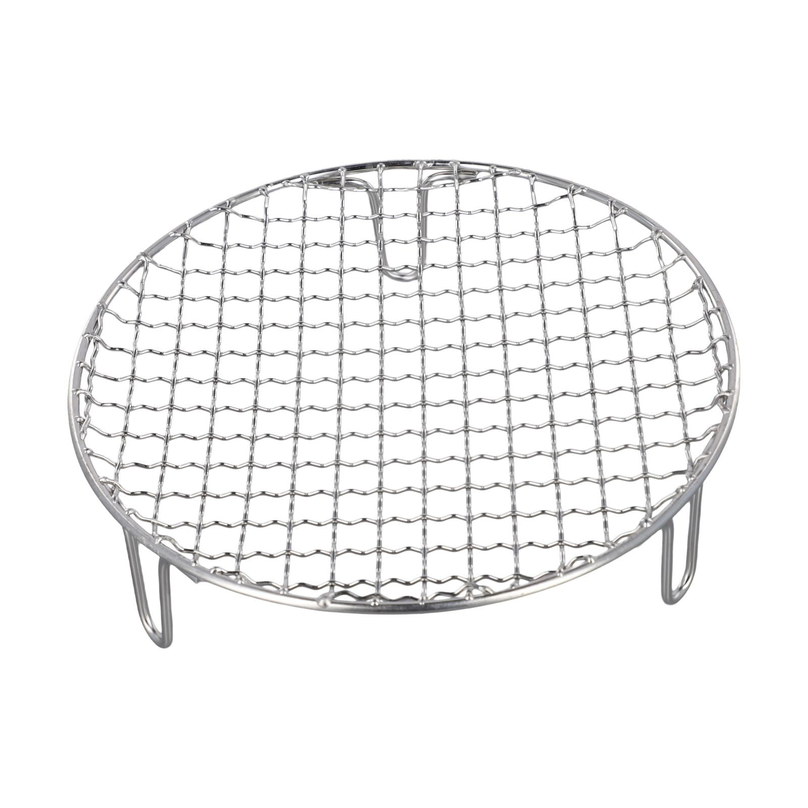 Stainless Steel Round Grid Net Barbecue Net Baking Tray Bbq Grid With ...