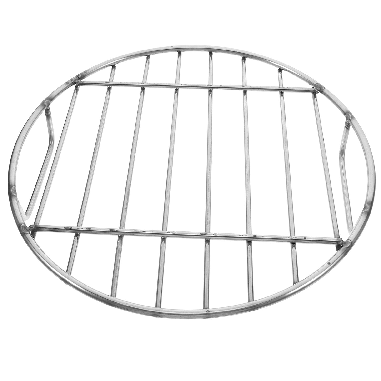 Stainless Steel Round Grill Grate with Handle for Fire Pit and Outdoor ...