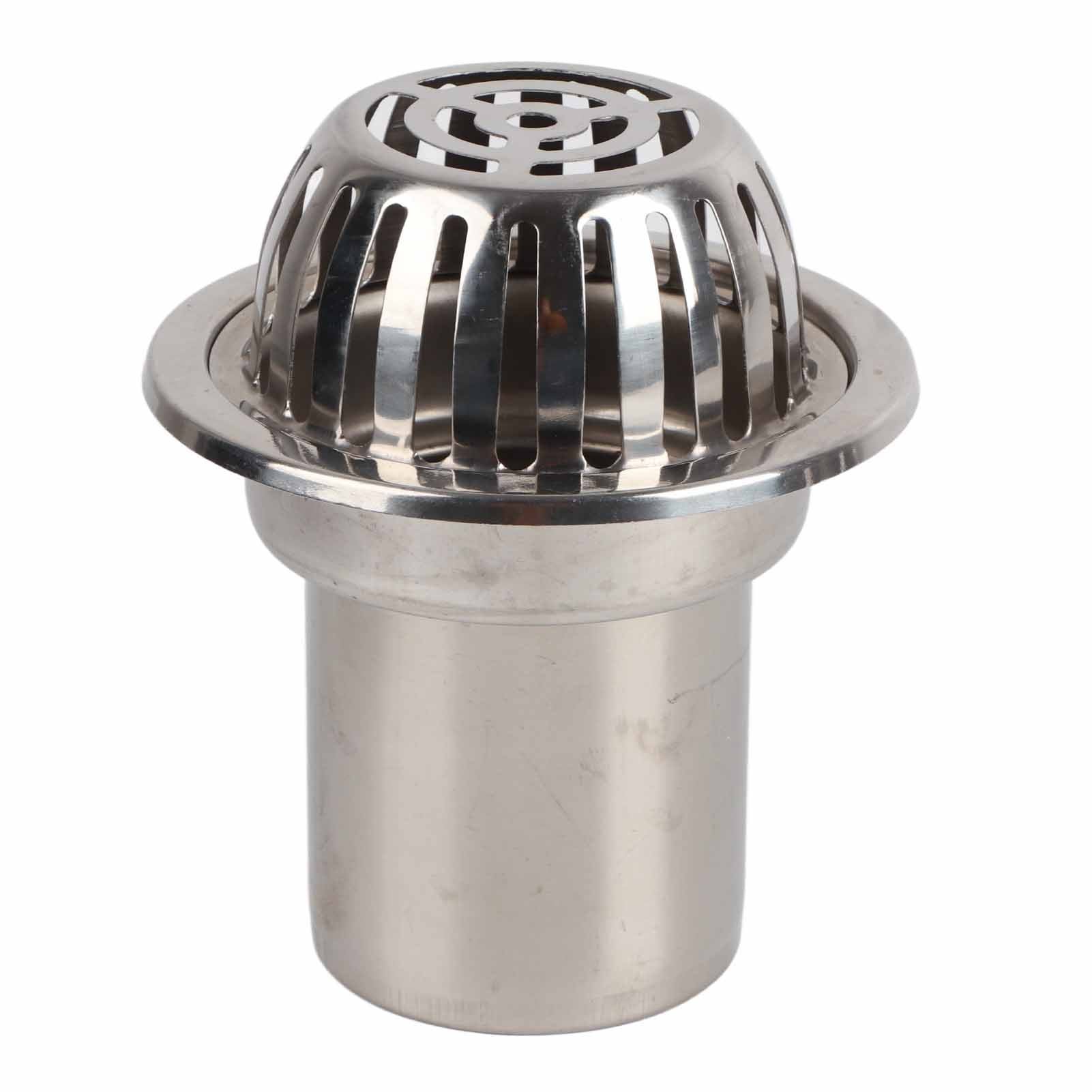 Stainless Steel Round Roof Floor Drain, 5in Outdoor Balcony Non ...
