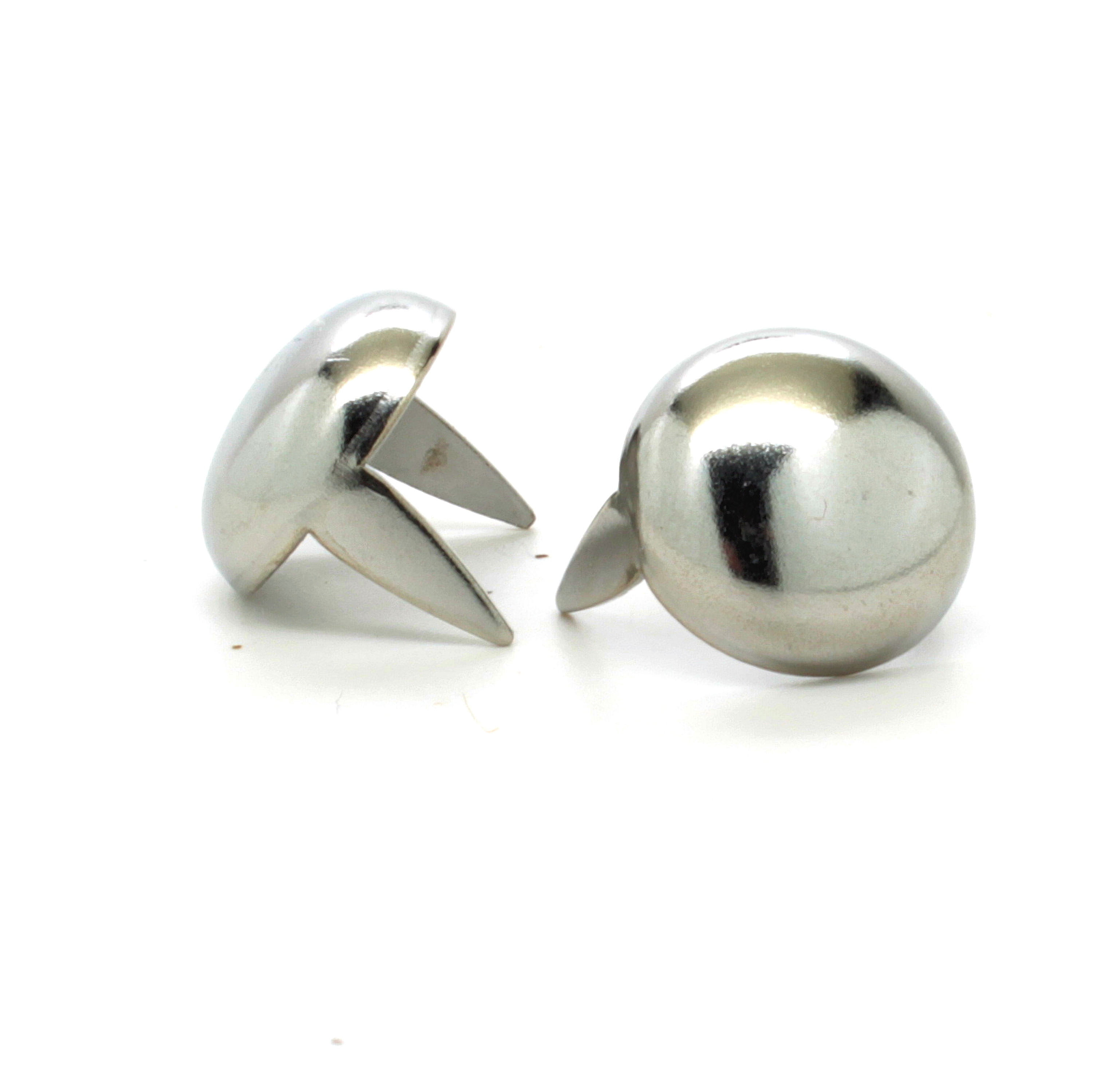 Stainless Steel Round Spots Decorative Leather Craft 3/8" (9.5 mm) 100 ...