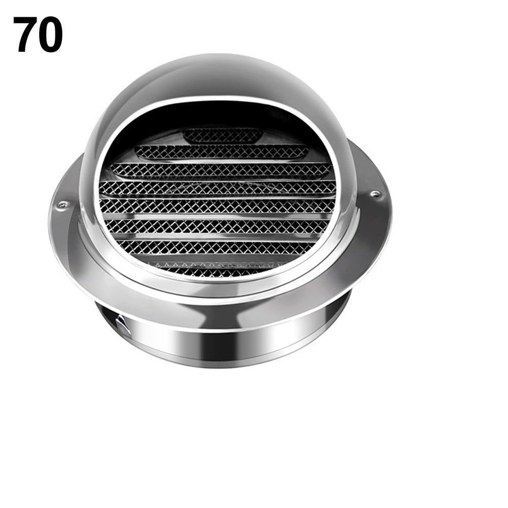 Stainless Steel Round Ventilation Grille For Efficient Bathroom Airflow ...